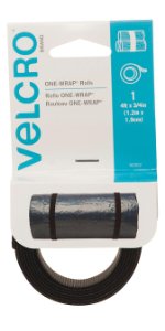 Velcro(r) Brand Fasteners - ONE-WRAP Roll, Double-Sided, Self Gripping ...