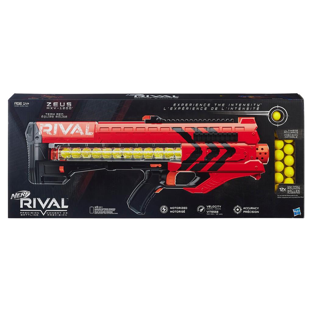 Nerf Rival Zeus MXV-1200 Blaster, Red, Blasters & Foam Play - Amazon Canada