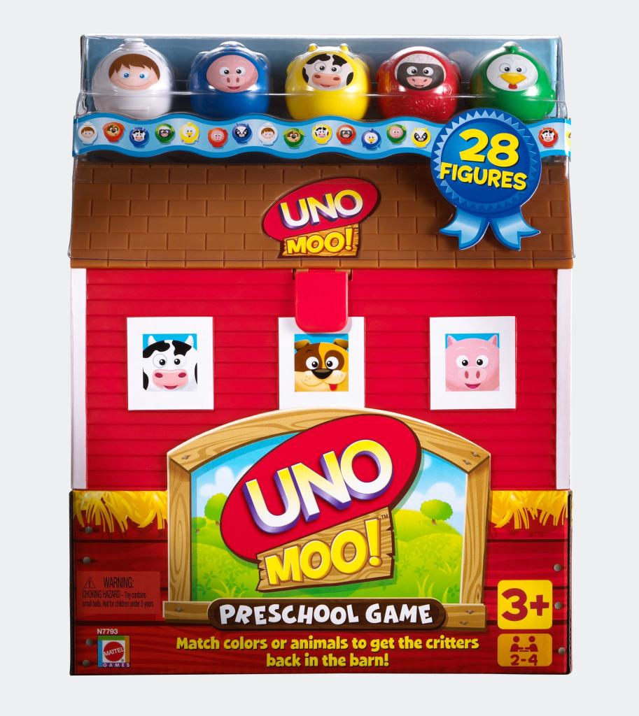 UNO Moo Preschool Game, Board Games - Amazon Canada