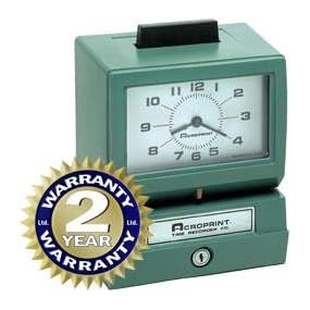 Acroprint Time Recorder Co. Acroprint 125NR4 Heavy Duty Manual Time ...