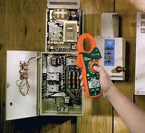Extech EX830 1000-Amp AC/DC True RMS Clamp Meter with Infrared ...