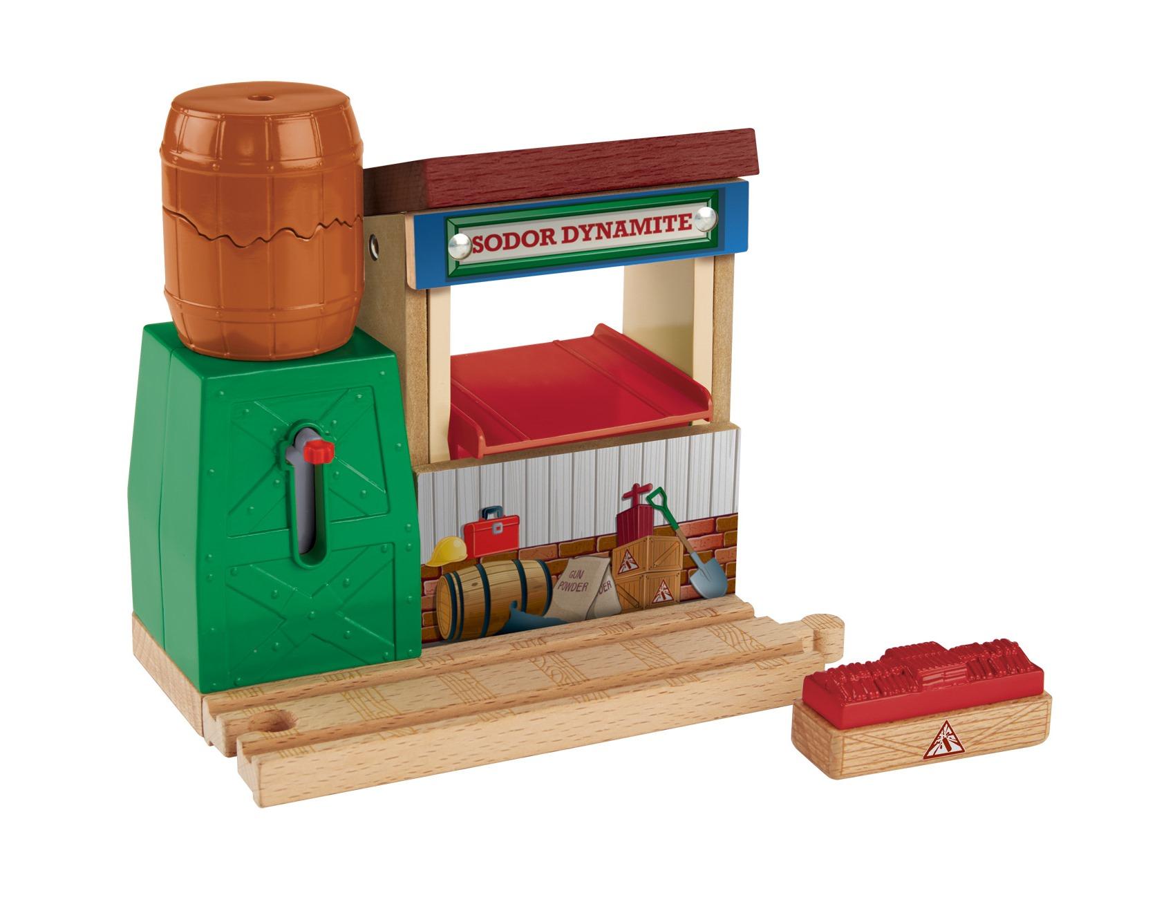 Fisher-Price Thomas The Train Wooden Railway Sodor Dynamite Blast ...