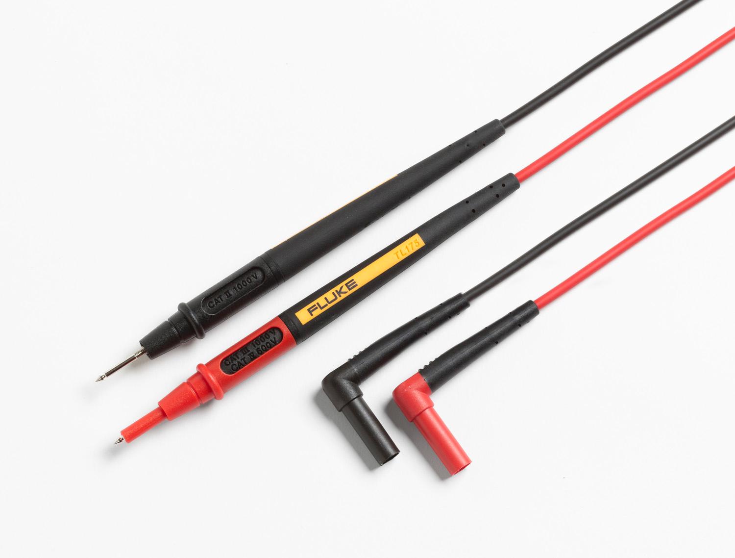 Fluke TL175 Twistguard Test Leads, 2 mm Diameter Probe Tips: Amazon.ca ...