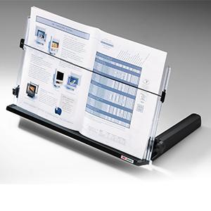 3M Adjustable In-Line Document Holder with Elastic Line Guide, Black ...