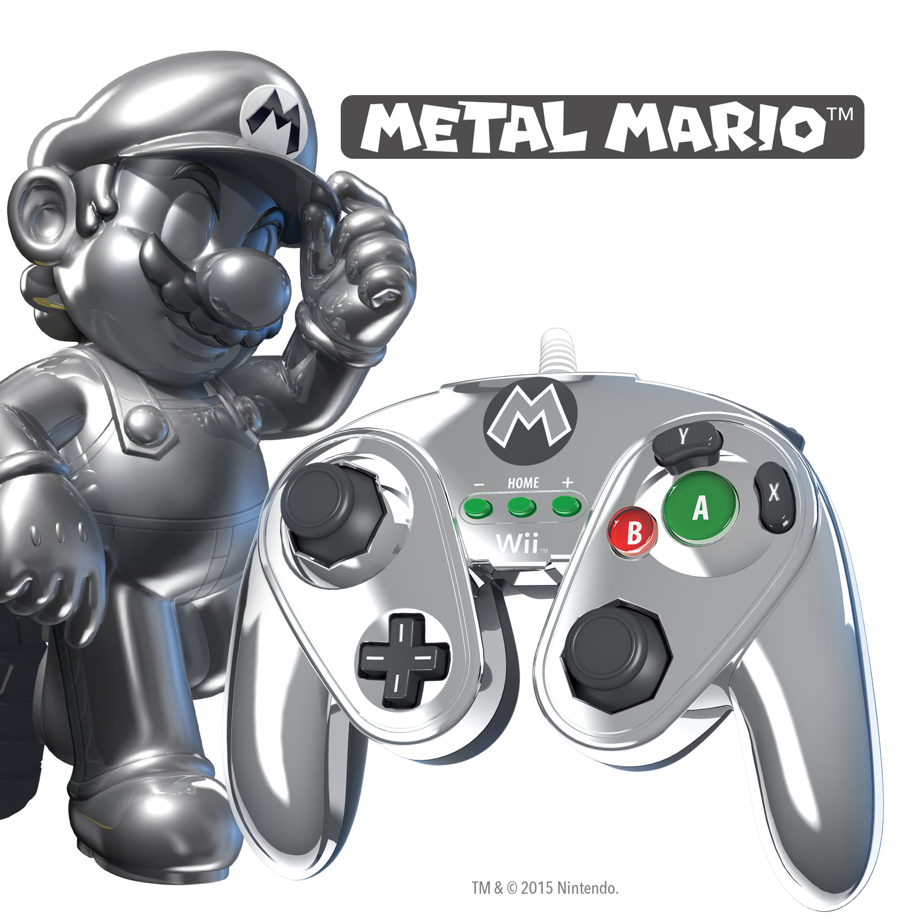 PDP Wired Fight Pad for Wii U - Metal Mario: Amazon.ca: Computer and ...