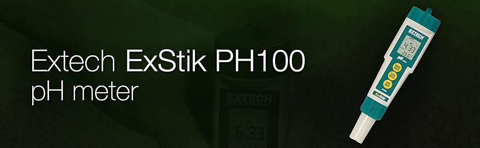Extech PH100 ExStik 0.00 to 14.00-PH Waterproof Meter : Amazon.ca ...