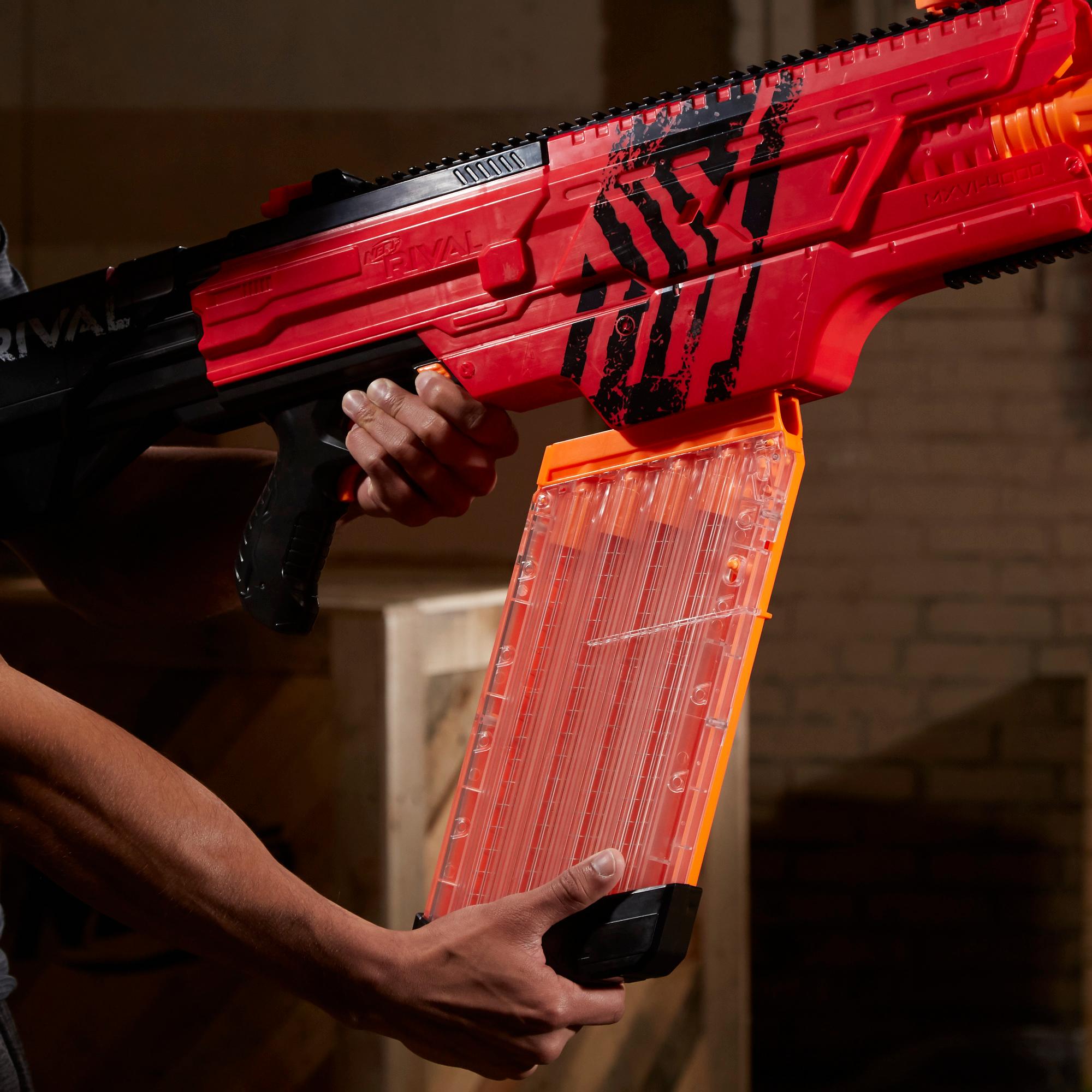 Nerf Rival Khaos Mxvi-4000 Blaster, Red, Blasters & Foam Play - Amazon ...