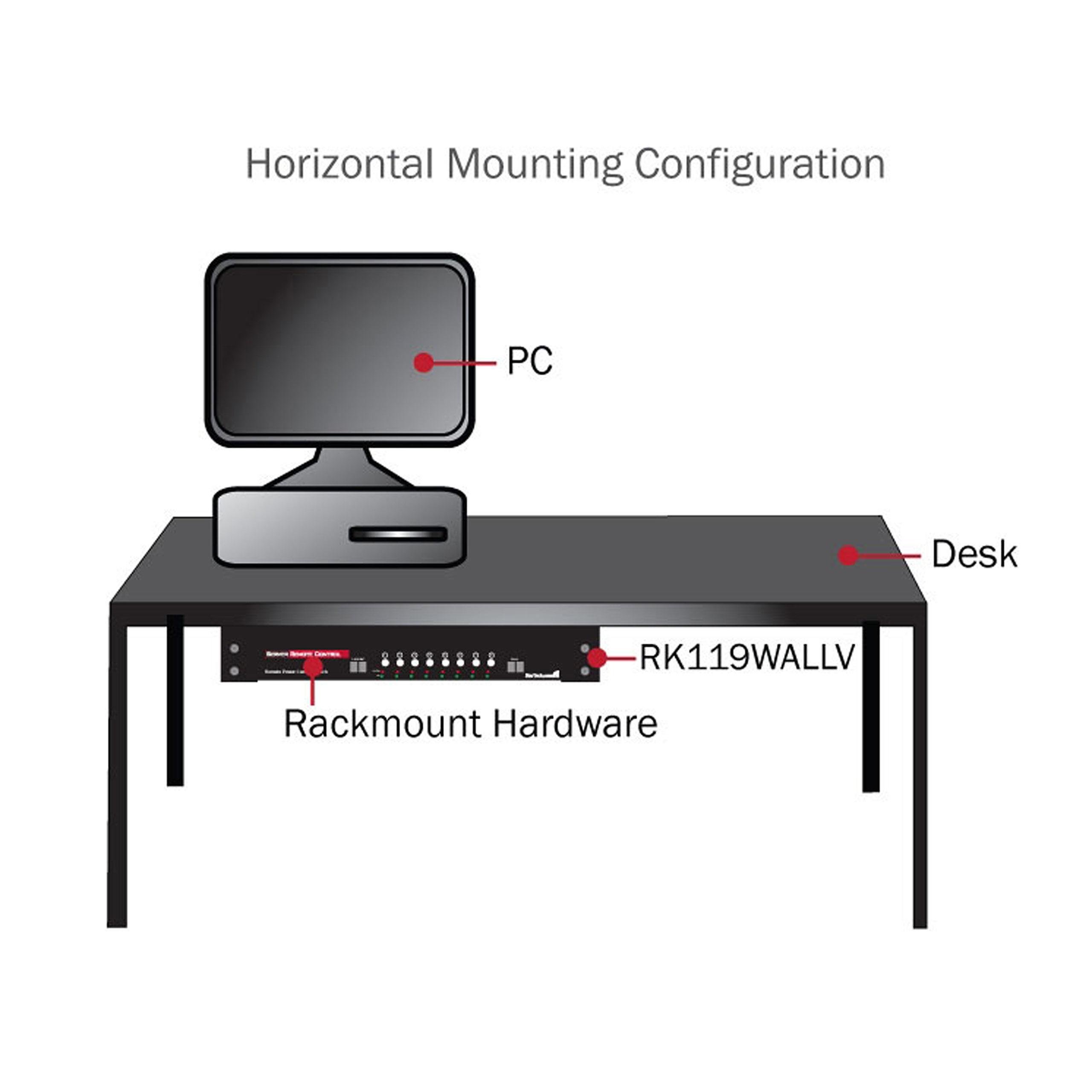 StarTech.com 4U 19-Inch Steel Vertical Wall Mount Equipment Rack ...