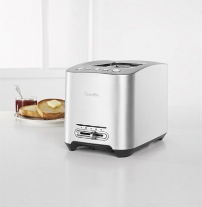 Breville 4-Slice Die-Cast Smart Toaster BTA840XL - BREBTA840XL : Amazon ...
