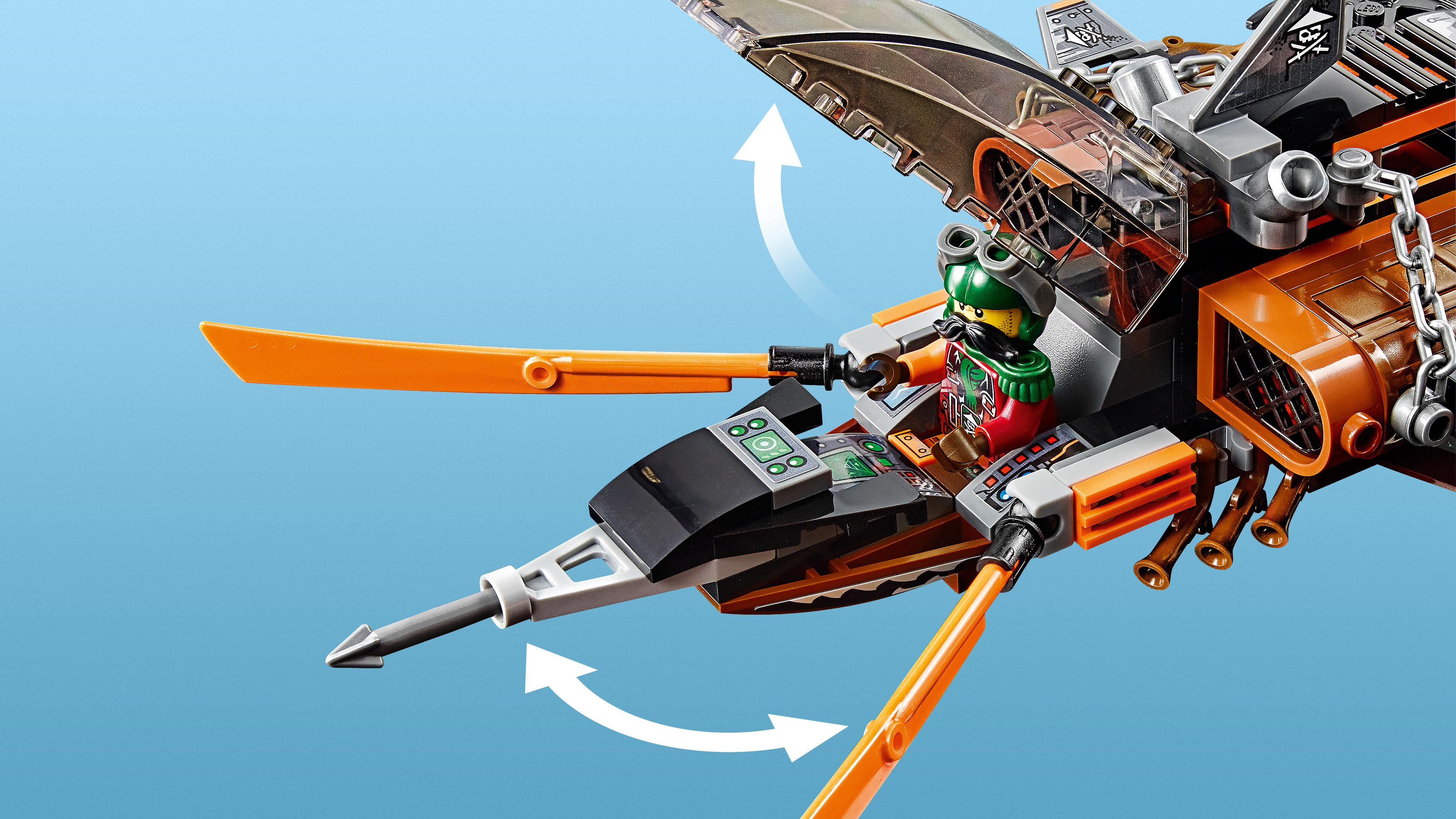 LEGO Ninjago 70601 - Squalo Volante: Amazon.it: Giochi e giocattoli