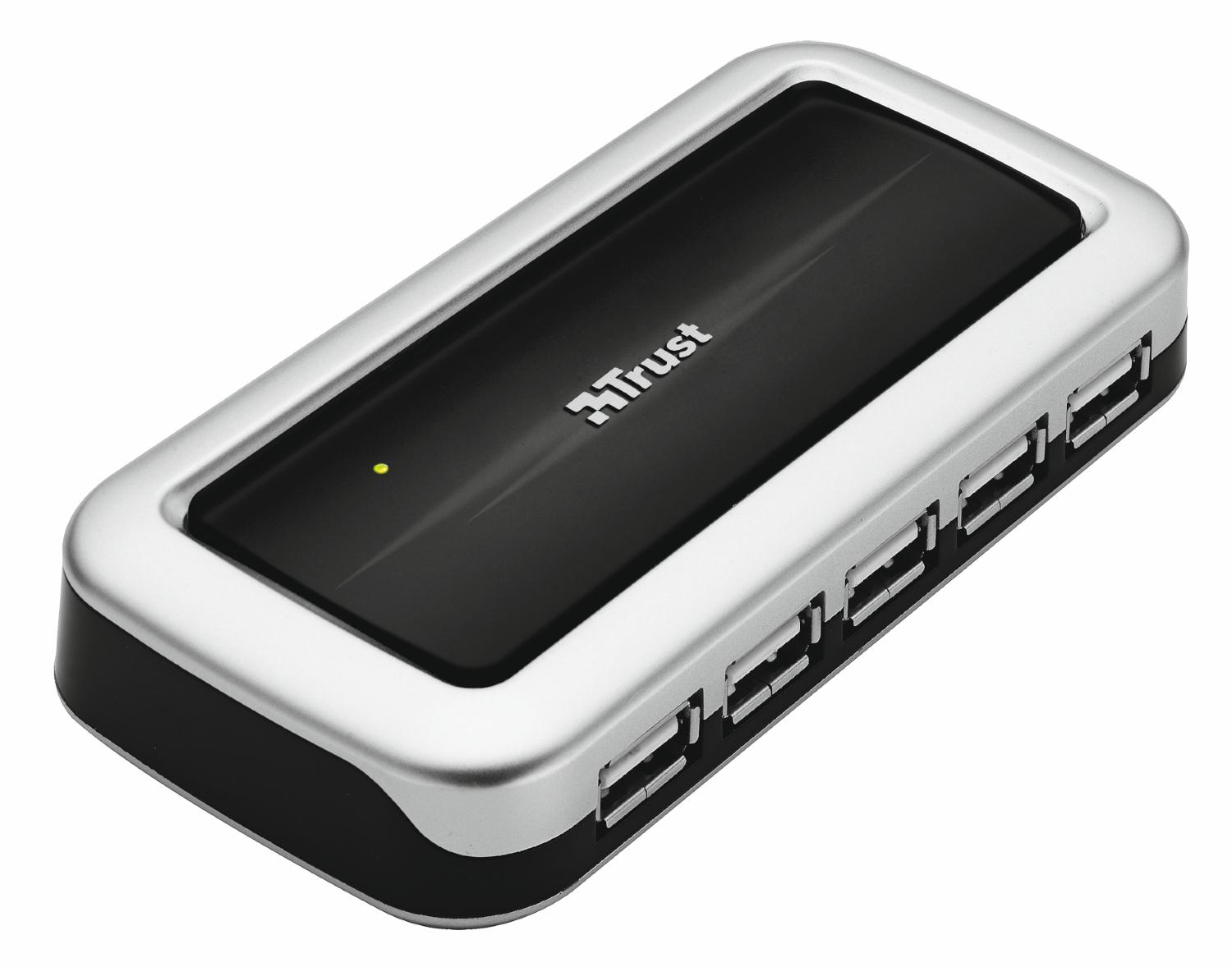 Trust Hub USB 2.0 a 10 Porte: Amazon.it: Informatica
