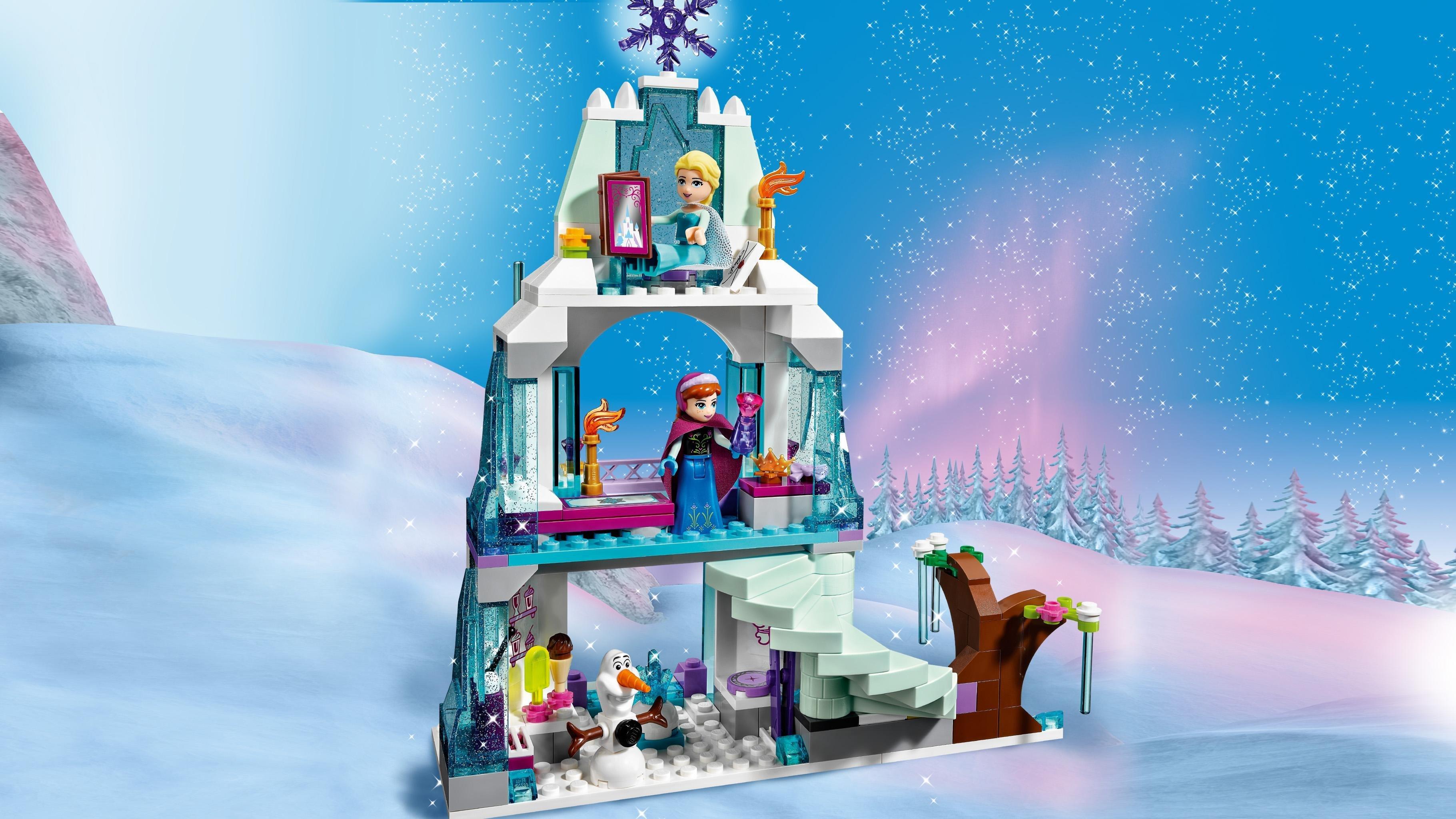 Lego Disney Princess 41062 - Il Castello di Ghiaccio di Elsa: Amazon.it ...