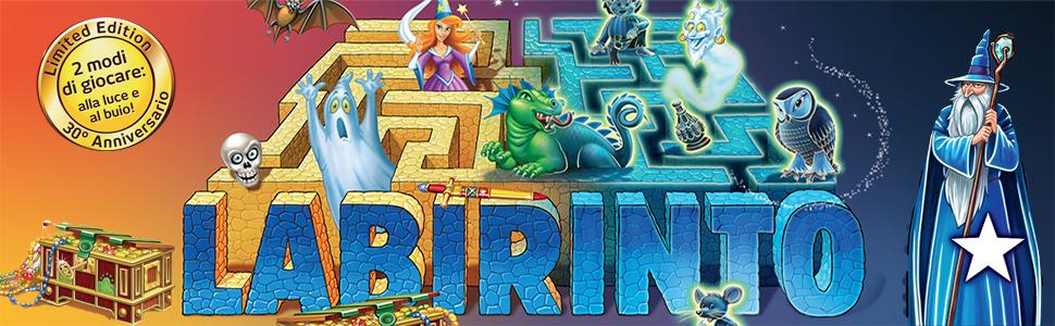 Ravensburger 26692 Labirinto Glow in The Dark, Versione Italiana, Gioco ...