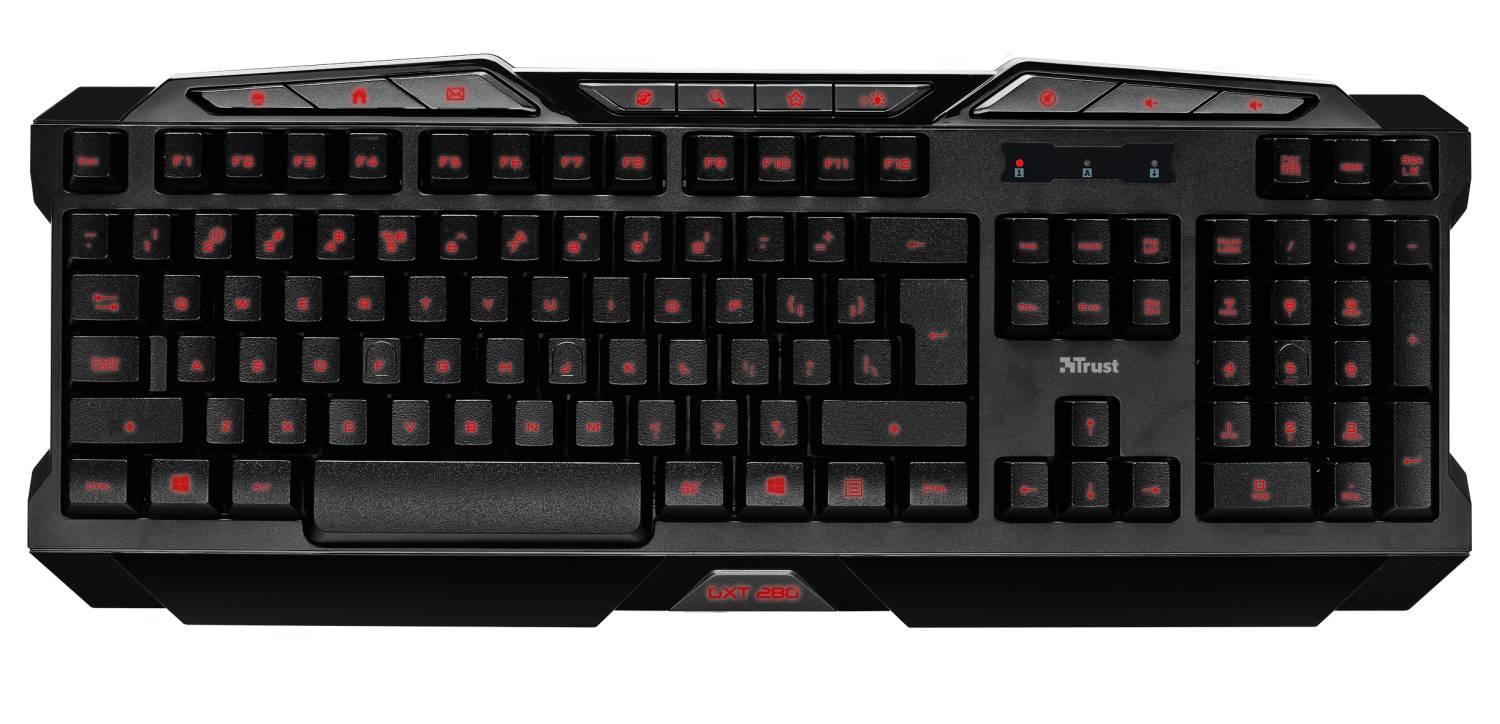 Trust GXT 280 Tastiera Gaming Illuminata USB: Trust: Amazon.it: Informatica
