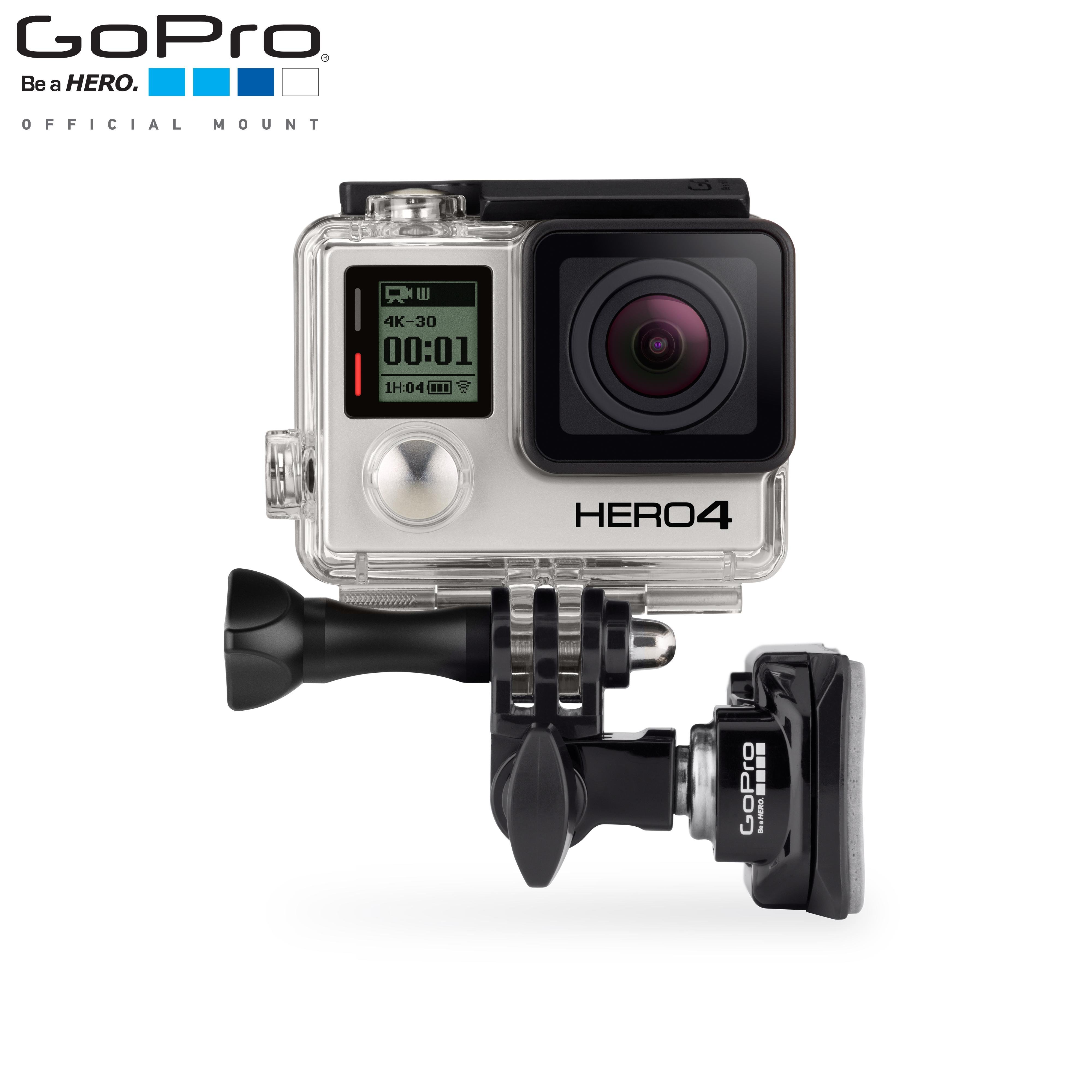 GoPro AHFSM-001 Supporto da Casco Frontale e Laterale, Nero: Amazon.it ...