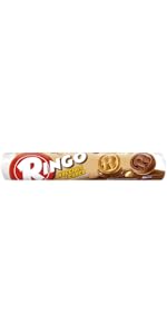 Pavesi Ringo Biscotti Farciti con Crema al Gusto Vaniglia, Snack per ...