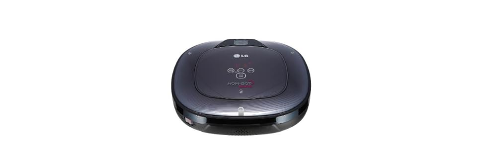LG VR64703LVM Robot Hom Bot Square Aspirapolvere, Rosso/Nero : Amazon ...