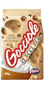 Pavesi Gocciole Chocolate - 4 pezzi da 500 g [2 kg]: Amazon.it ...