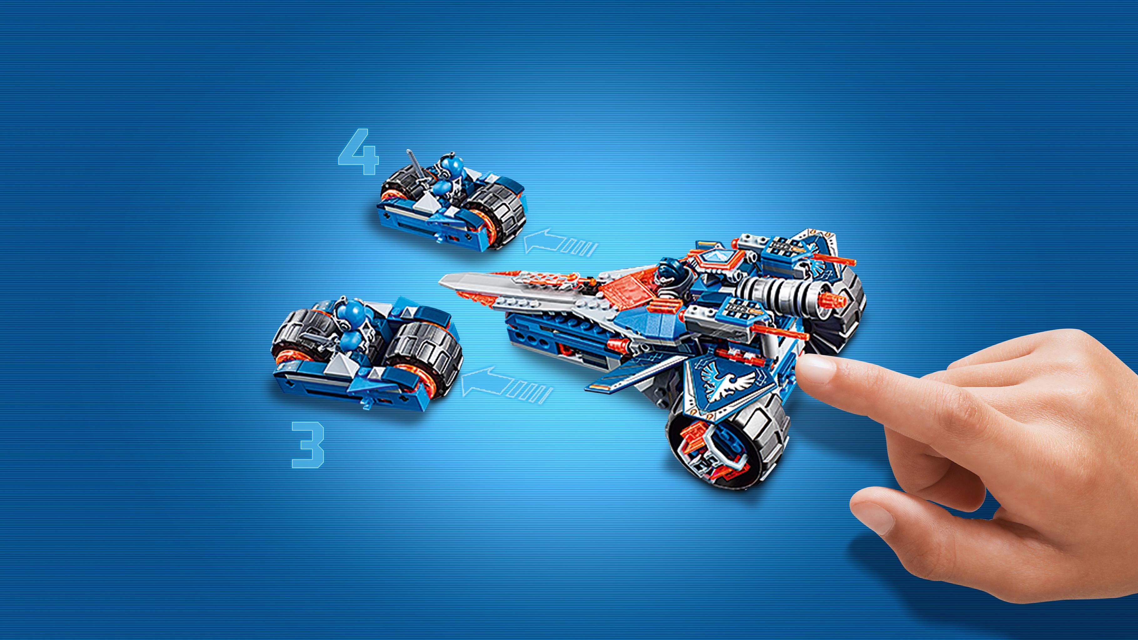 LEGO 70315 - Nexo Knights Il Rompilama di Clay: Amazon.it: Giochi e ...