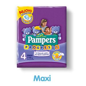 Pampers Progressi Pannolini Junior, Taglia 5 (11-25 kg), 4 Pacchi da 20 ...