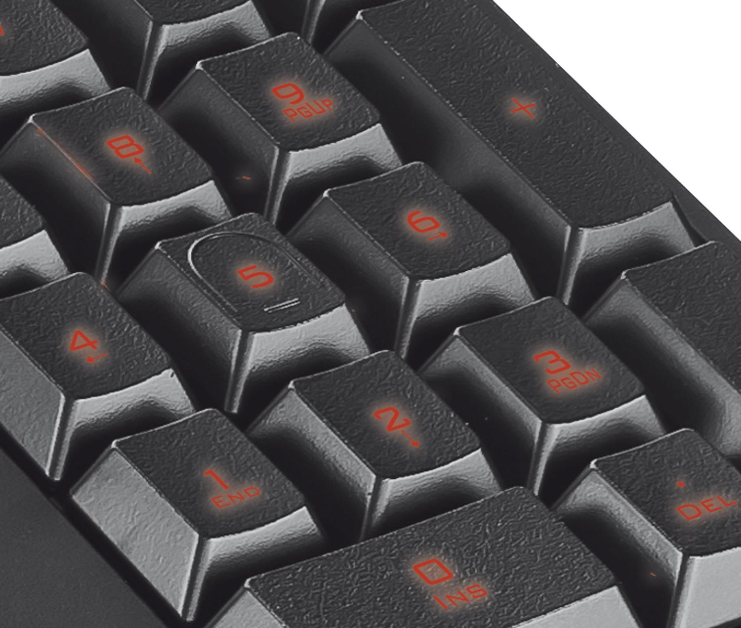 Trust GXT 280 Tastiera Gaming Illuminata USB: Trust: Amazon.it: Informatica