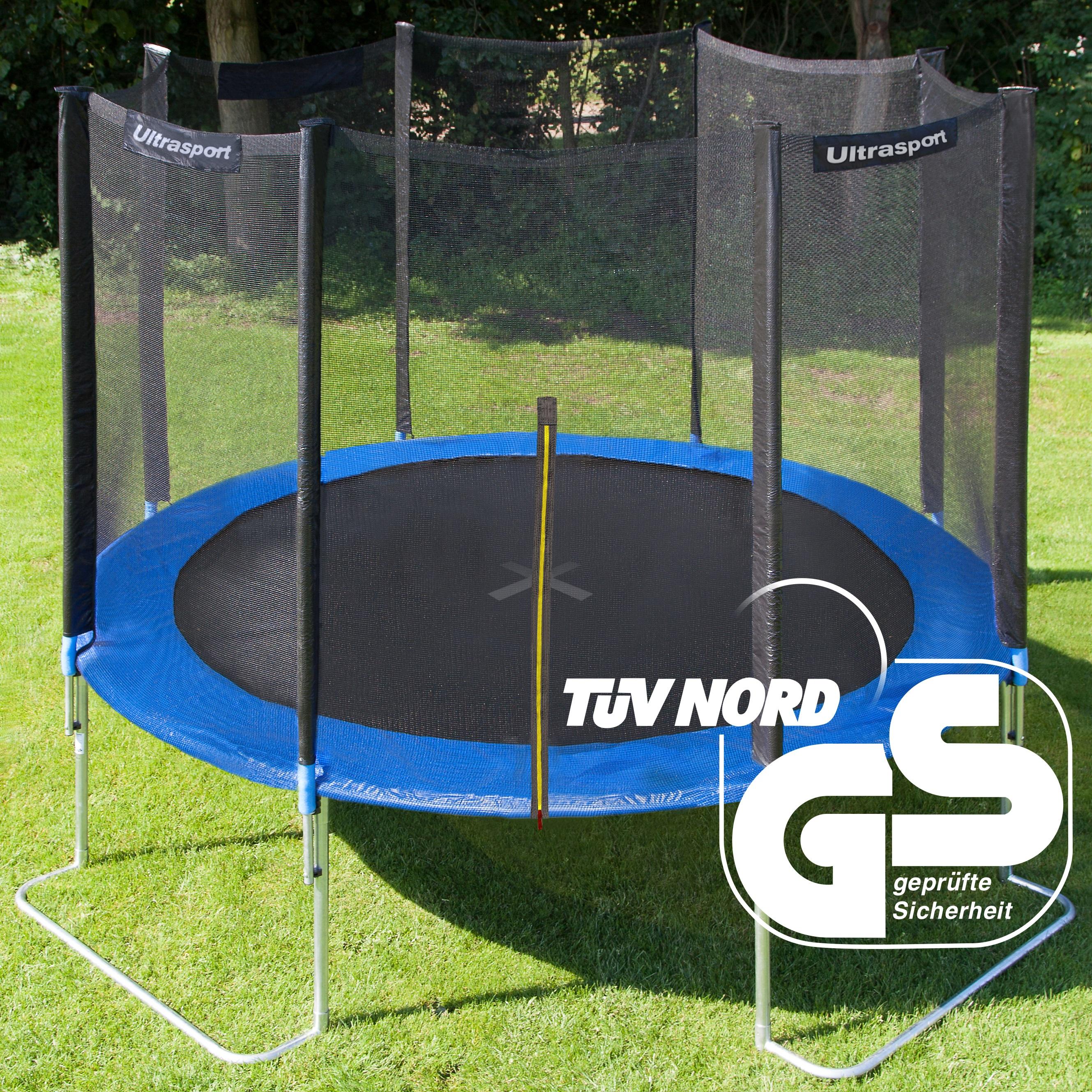 Ultrasport Trampolino da Giardino Jumper, Inclusa Rete di Sicurezza ...