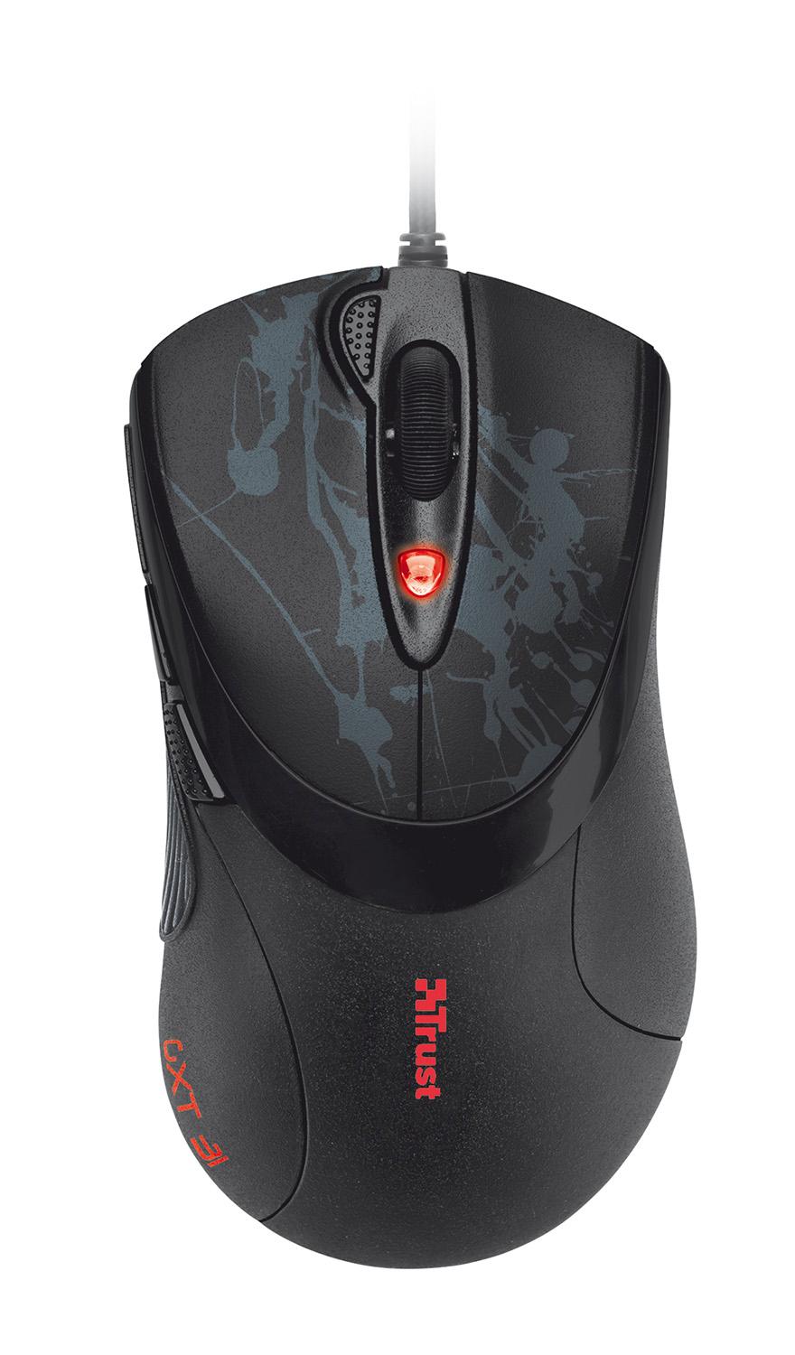 TRUST GXT 31 Gaming Mouse 100 a 3000 DPI: Amazon.it: Informatica