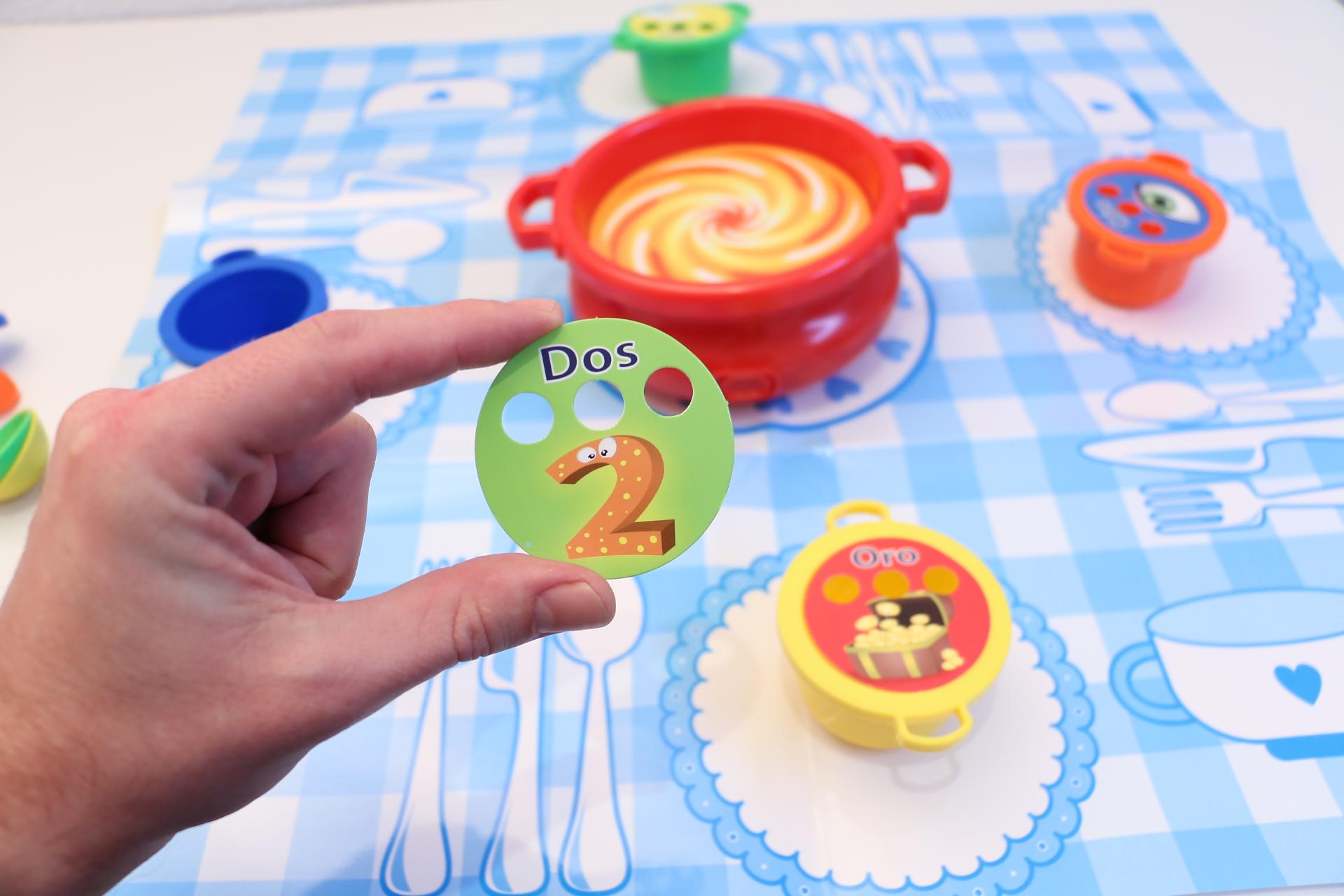 Falomir Sopa con Letras Mesa. Juego Educativo. (24002): Amazon.es ...