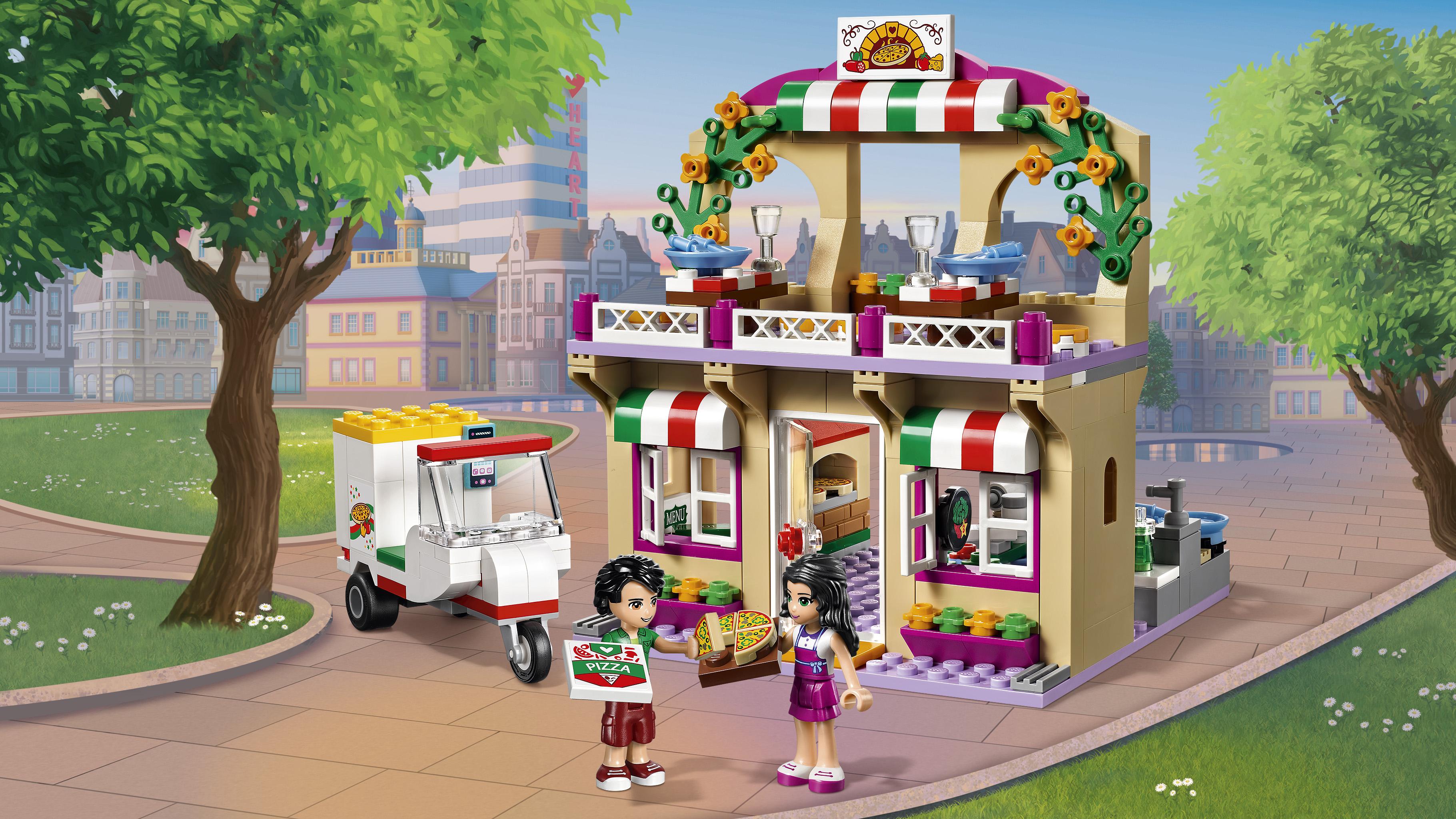 LEGO Friends - Pizzería de Heartlake (41311): Amazon.es: Juguetes y juegos