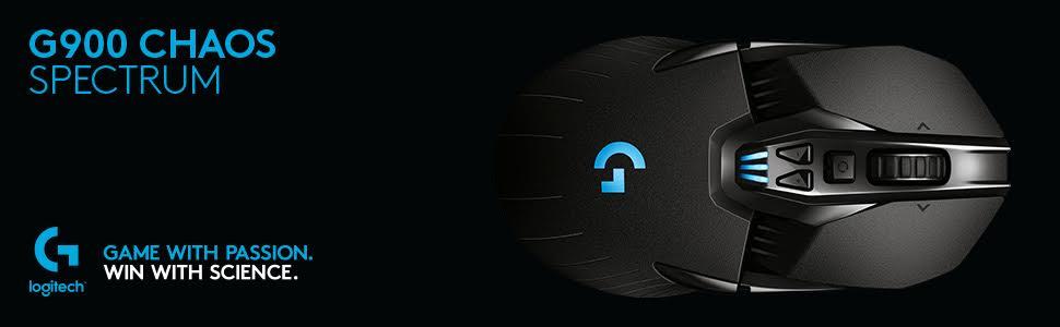 Mouse Gamer G900 Chaos Spectrum Logitech 12.000 Dpi «Inalambrico ...