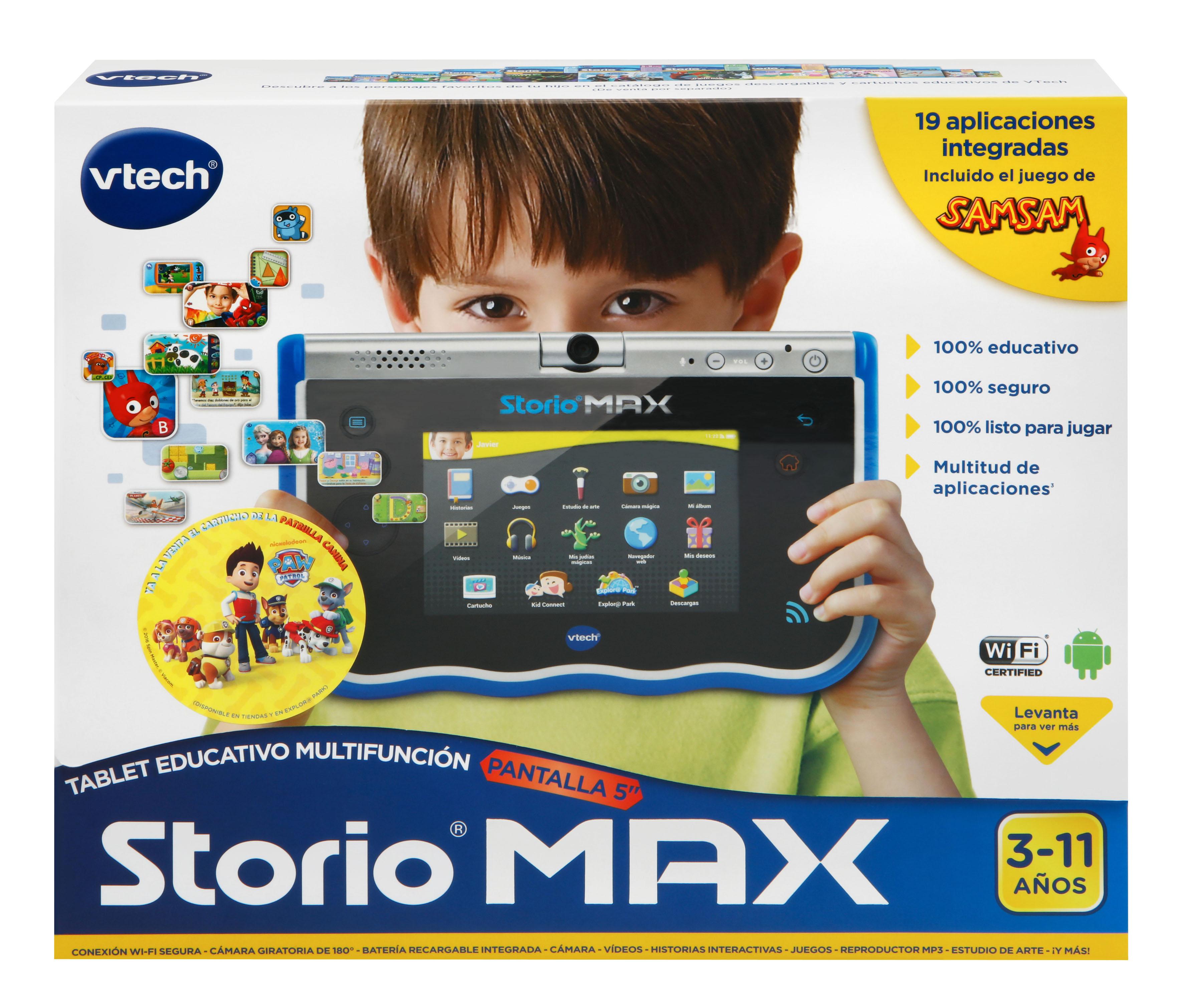 VTech - Tablet Storio Max, versión española (3480-183822): Amazon.es ...