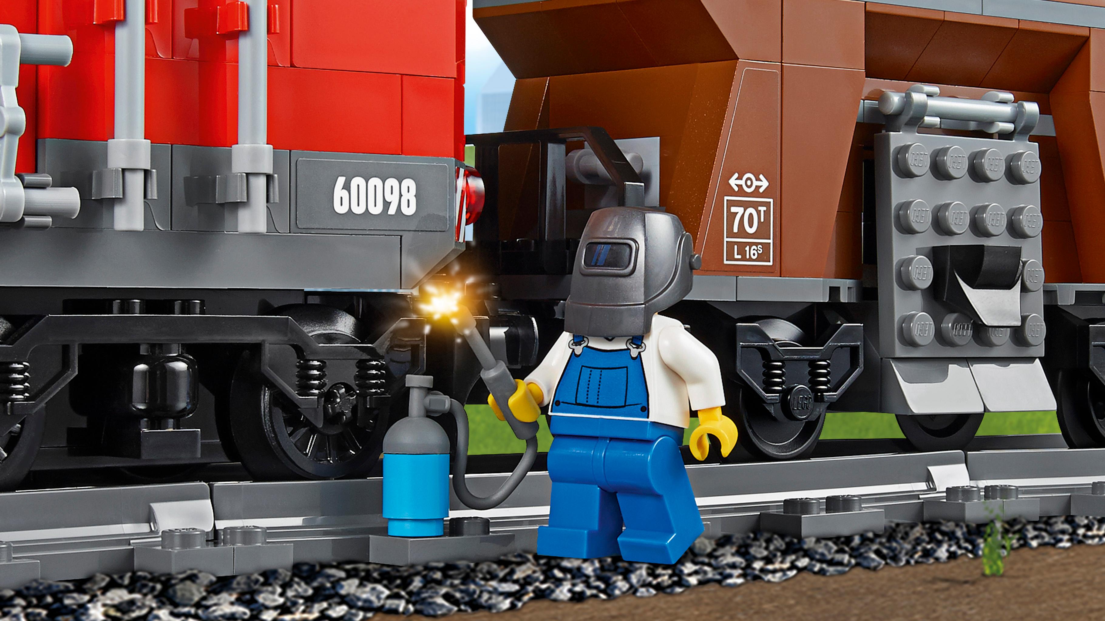 LEGO City Tren de Mercancías Pesadas - Juegos de construcción (Multi ...