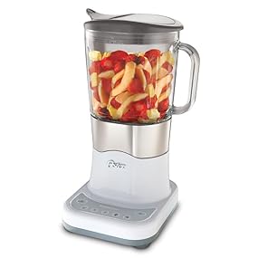 Oster Delighter - Batidora de vaso - BLANCA, 600 W, 6 velocidades ...