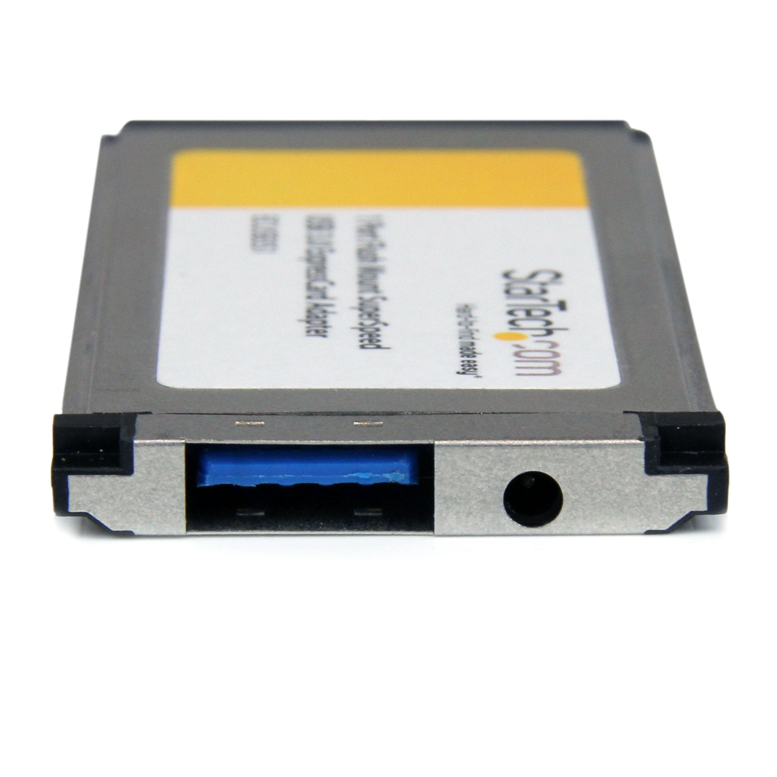 StarTech.com ECUSB3S11 - Tarjeta adaptadora ExpressCard USB 3.0 de 1 ...