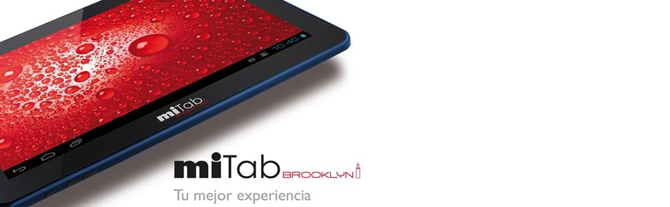 Wolder miTab Brooklyn - Tablet de 10.1" (8 GB, 1 GB RAM, Android 4.1 ...