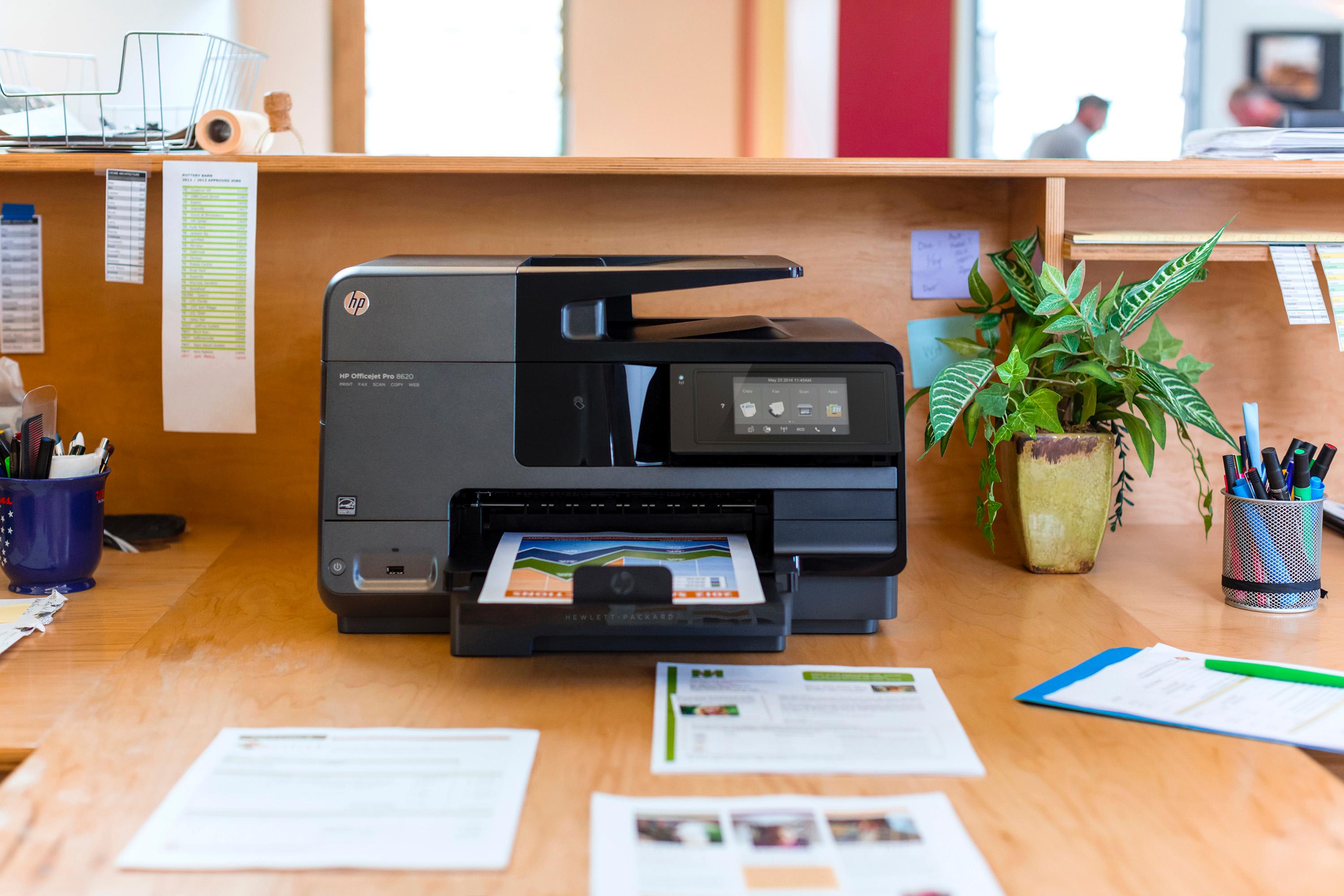 HP Officejet Pro 8620 - Impresora multifunción de tinta - B/N 21 PPM ...