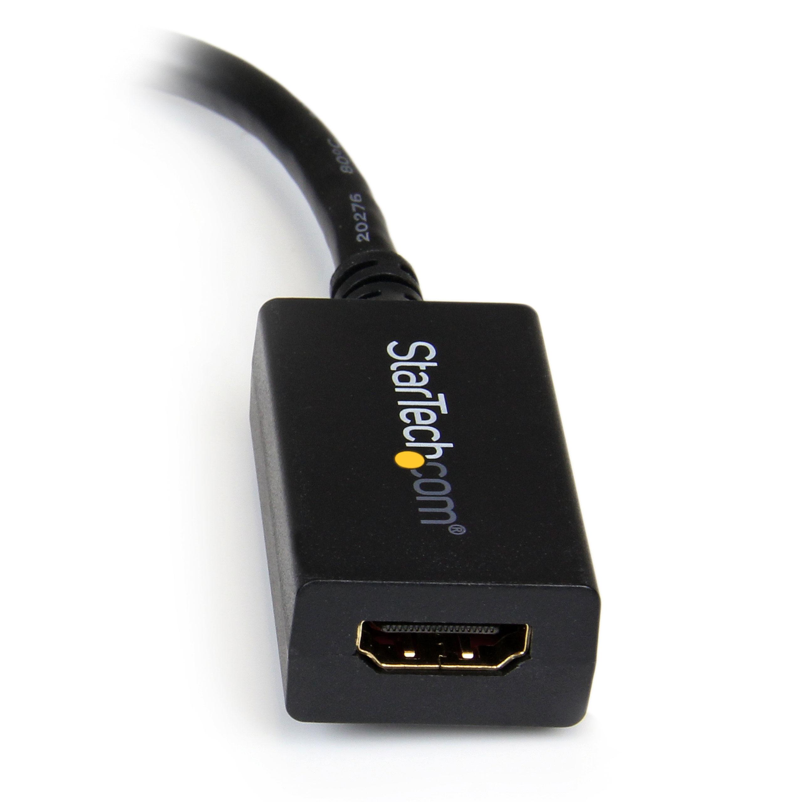 StarTech DP2HDMI2 - Adaptador conversor de vídeo DisplayPort a HDMI ...