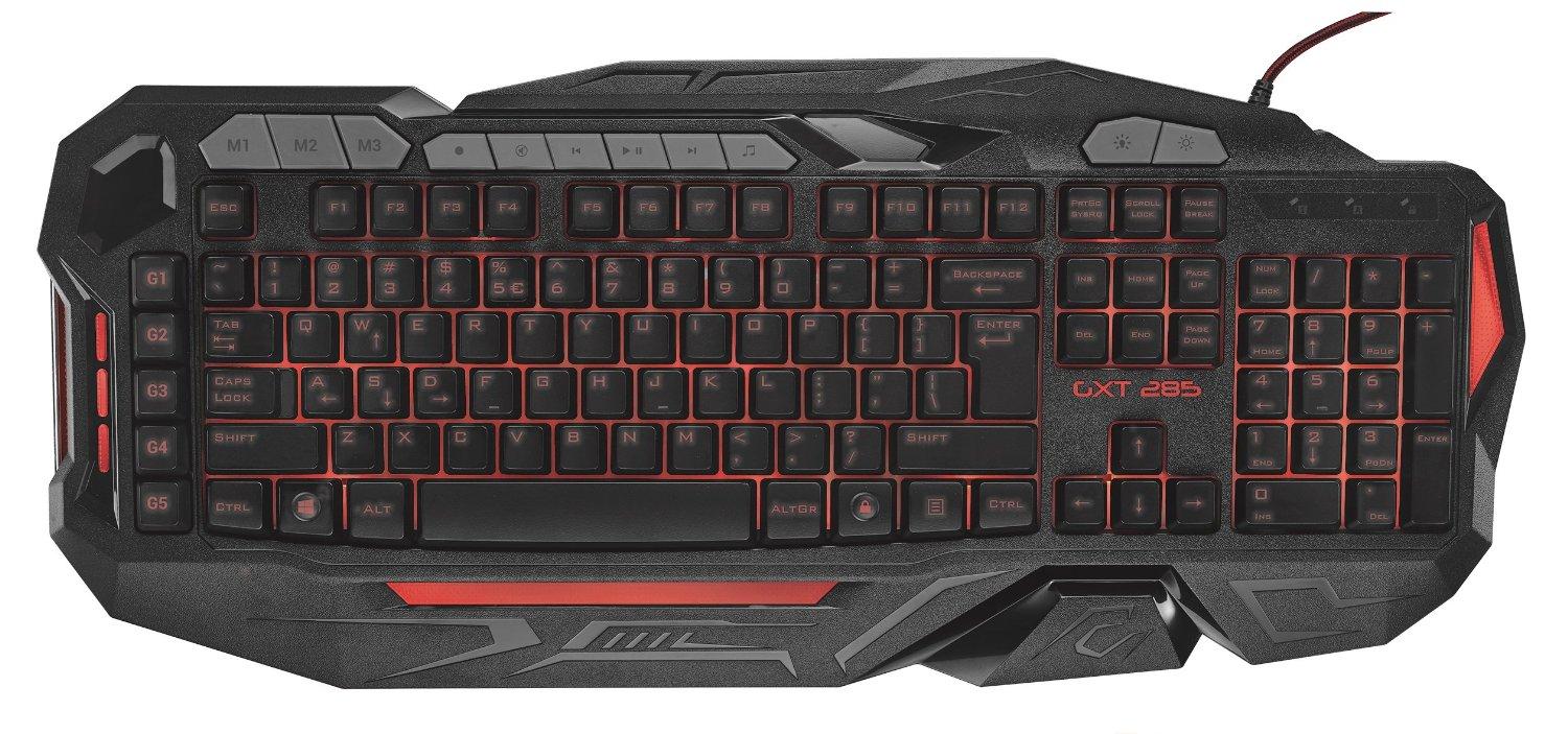 Trust Gaming GXT 285 - Teclado Para Gaming, Iluminación LED (PC): Trust ...