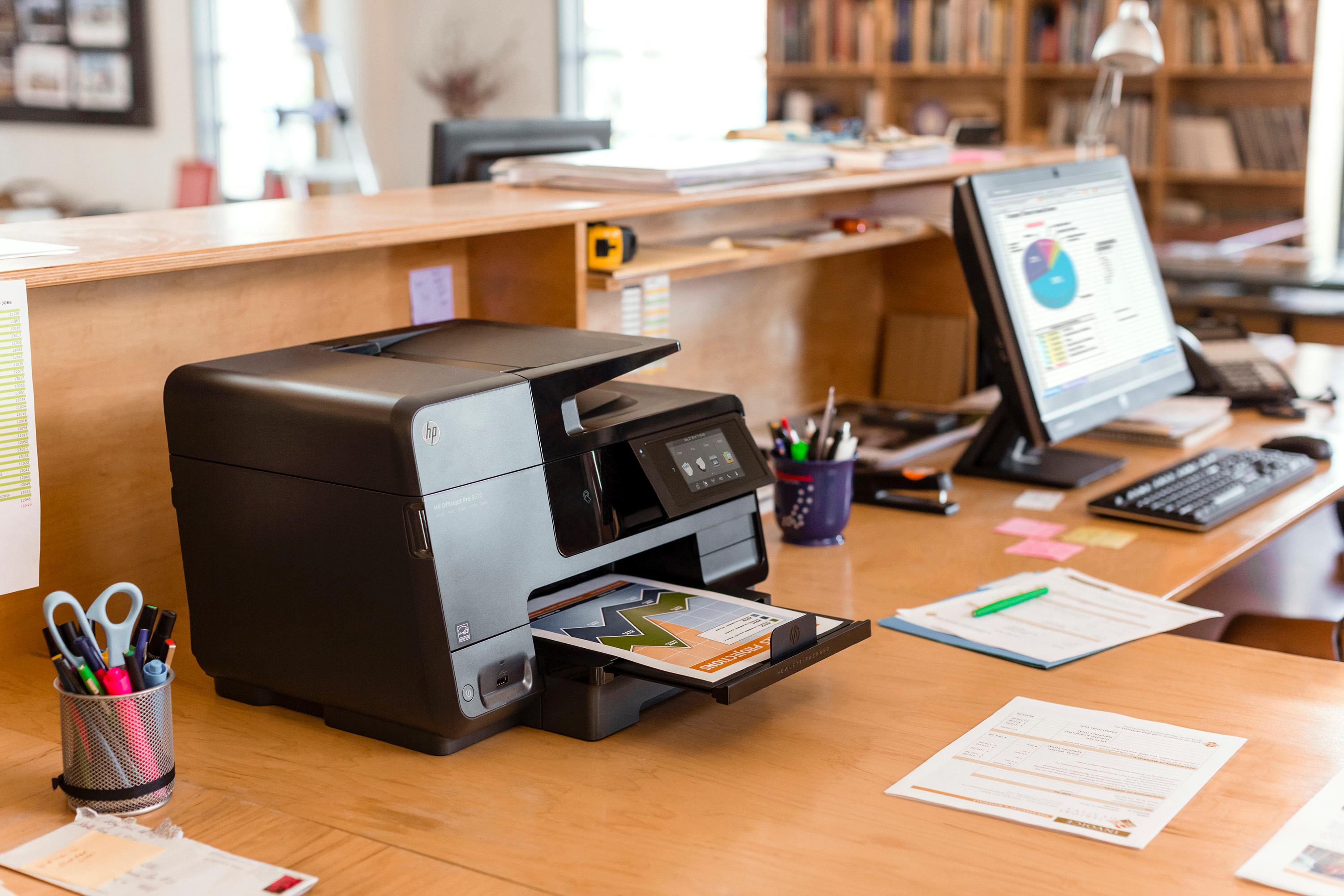 HP Officejet Pro 8620 - Impresora multifunción de tinta - B/N 21 PPM ...