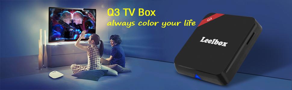 [Versión Pura]Leelbox Q3 Android TV Box Smart TV Box Android 6.0 de 2 ...