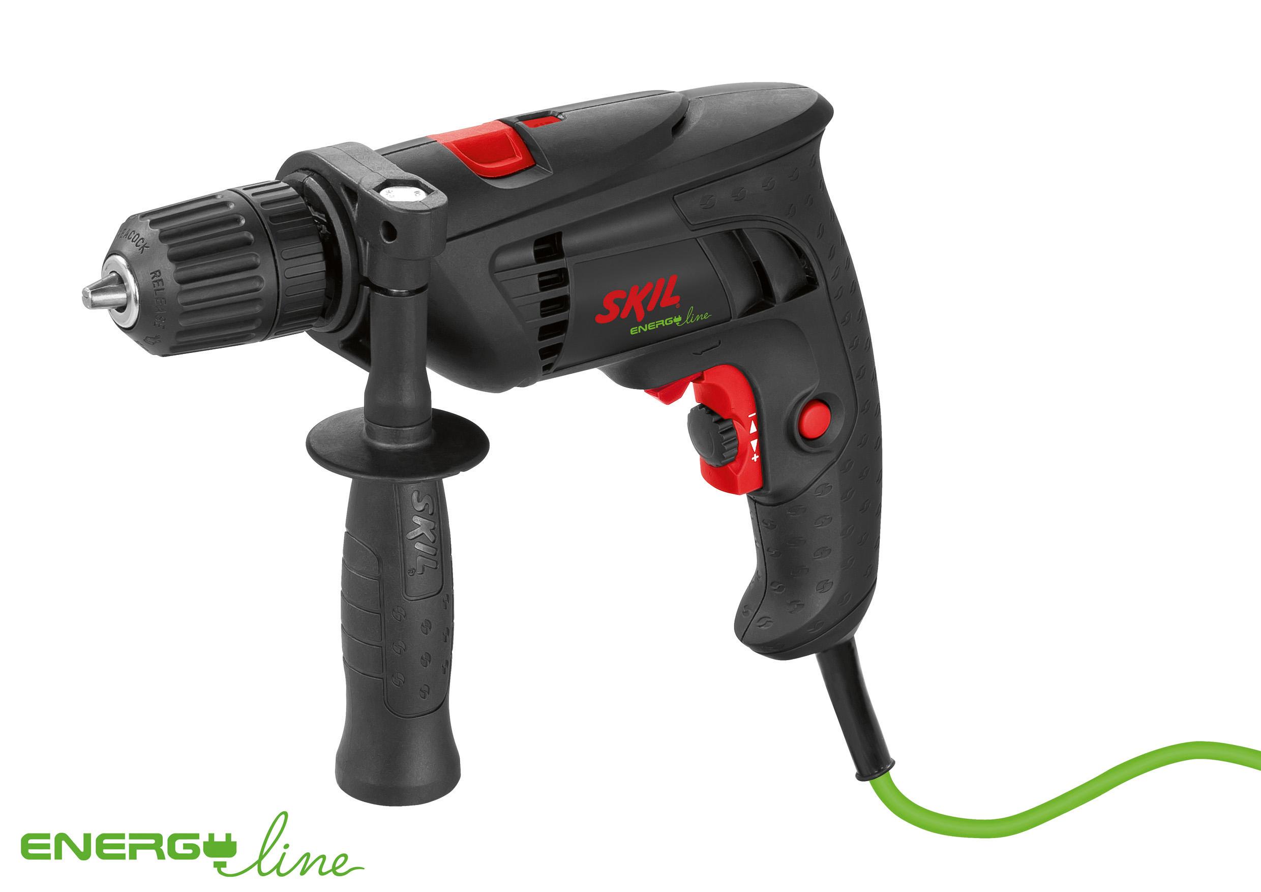 Skil 6110AA Energy Line - Taladro percutor con portabrocas de cierre ...