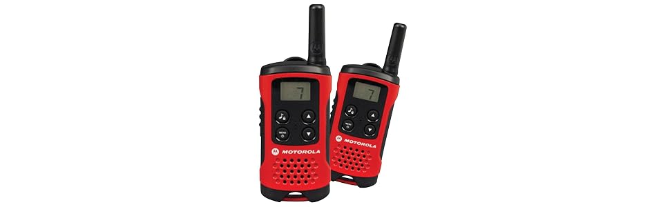 Motorola TLKR T40 Walkie-Talkie, Pantalla LCD, Rojo : Amazon.es ...
