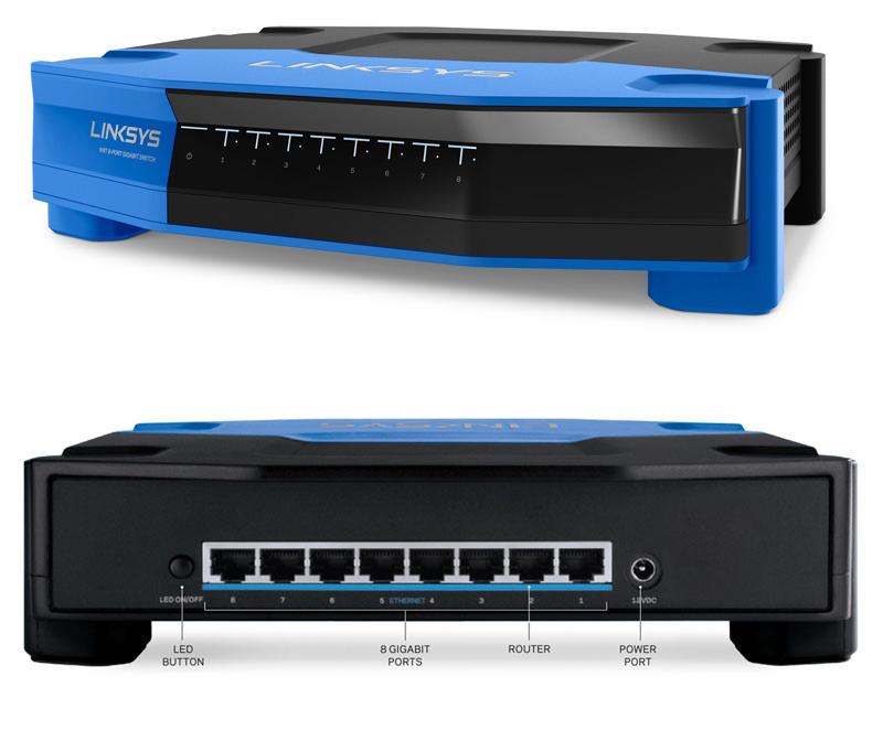 Linksys SE4008-EJ - Switch Gigabit Ethernet de 8 Puertos (priorización ...