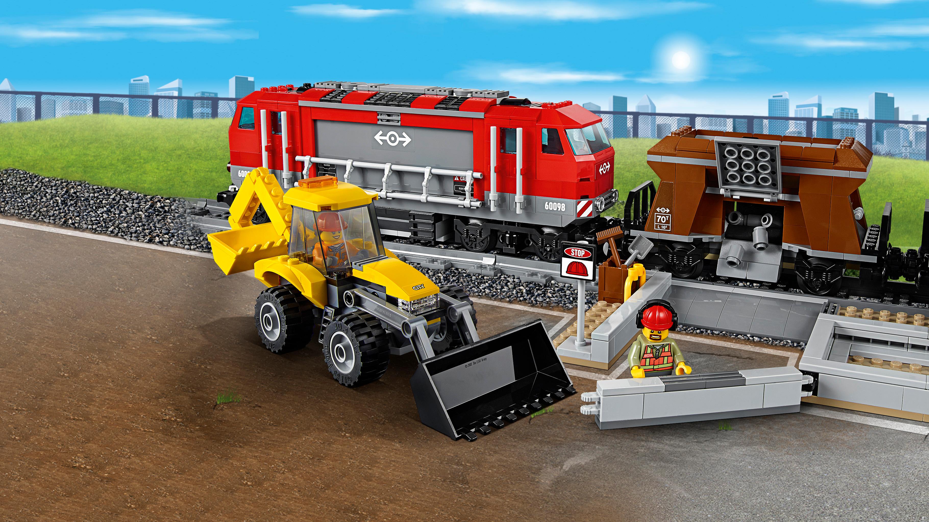 LEGO City Tren de Mercancías Pesadas - Juegos de construcción (Multi ...