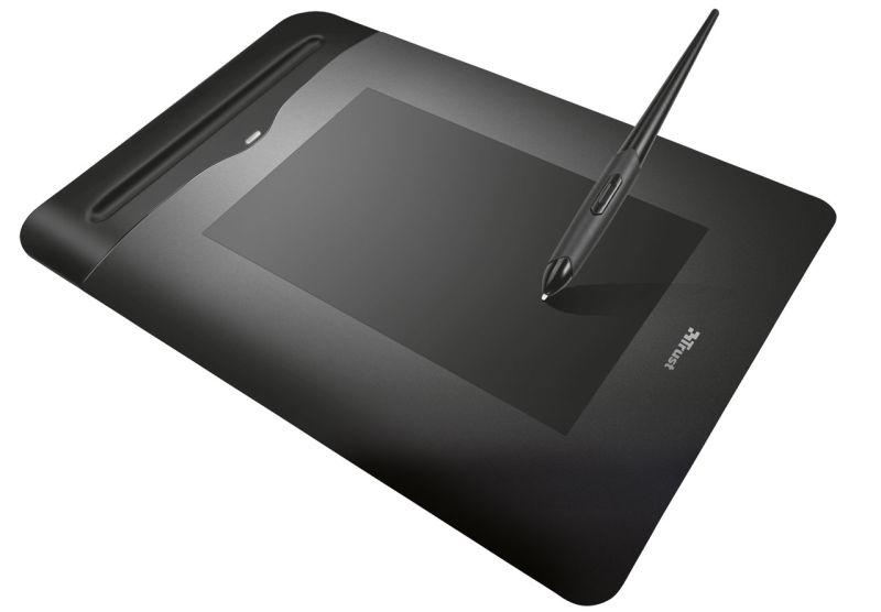 Trust eBrush Tableta gráfica, Negro: Amazon.es: Informática