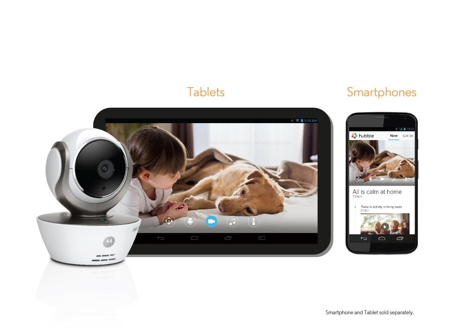 Buy Motorola Focus 85 Digital HD Video Monitor with Wi-Fi connectivity ...