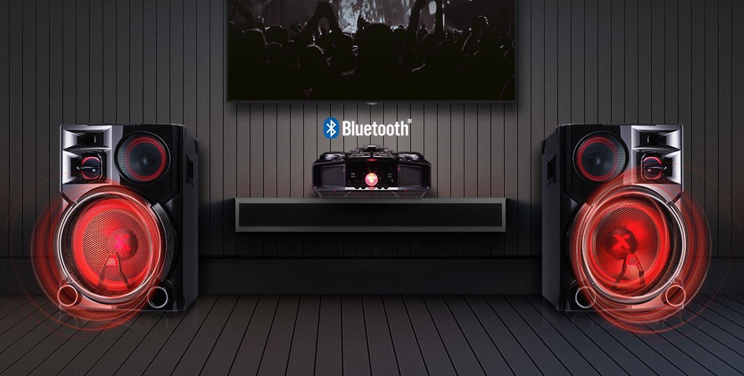 LG CM9960 Powerfull X Boom Pro DJ Machine (Black) Price: Buy LG CM9960 ...