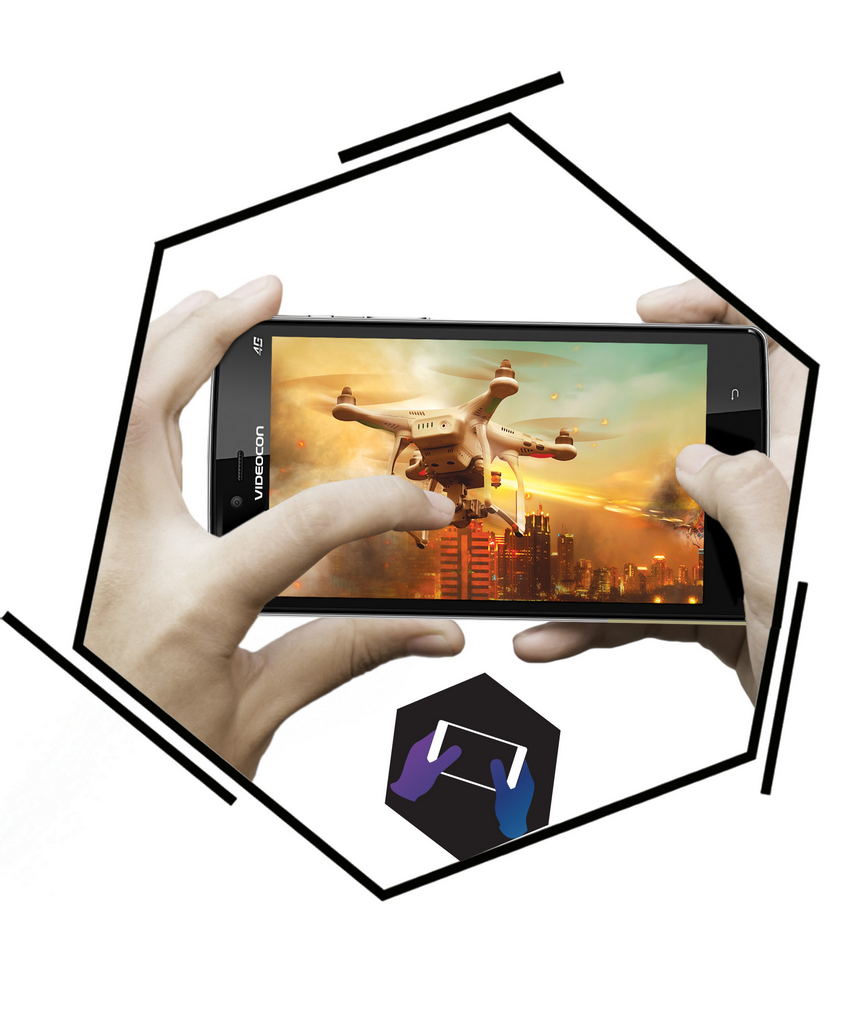 Videocon Cube 3 (Golden-Black): Amazon.in: Electronics