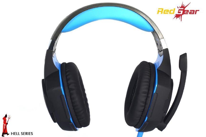 Redgear HellFury 7.1 USB Professional Gaming Headphones with LED and ...