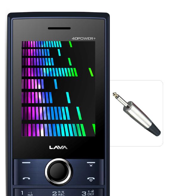 Lava KKT 40 Power Plus (Black-Grey) : Amazon.in: Electronics